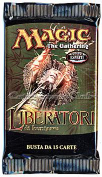 WOTC Magic: The Gathering Liberatori di Kamigawa busta 15 carte (IT)