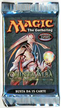 WOTC Magic: The Gathering Quinta Alba busta 15 carte (IT)