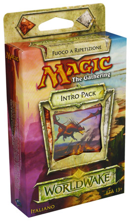 WOTC Magic: The Gathering Worldwake intro pack Fuoco a Ripetizione (IT)