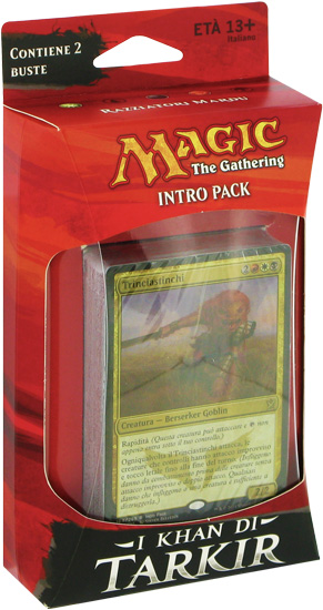 WOTC Magic: The Gathering I Khan di Tarkir intro pack Raziatori Mardu (IT)