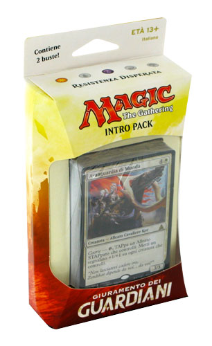 WOTC Magic: The Gathering Giuramento dei Guardiani intro pack Resistenza Disp...
