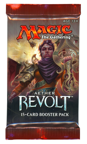 WOTC Magic: The Gathering Aether Revolt busta 15 carte (EN)
