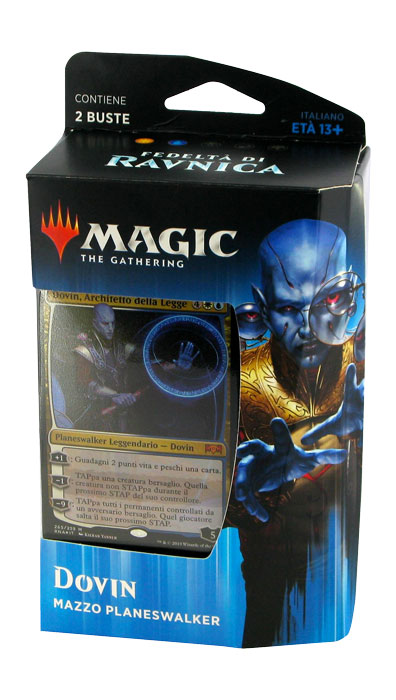 WOTC Magic: The Gathering Fedelta' di Ravnica Mazzo Planeswalker Dovin, Archi...