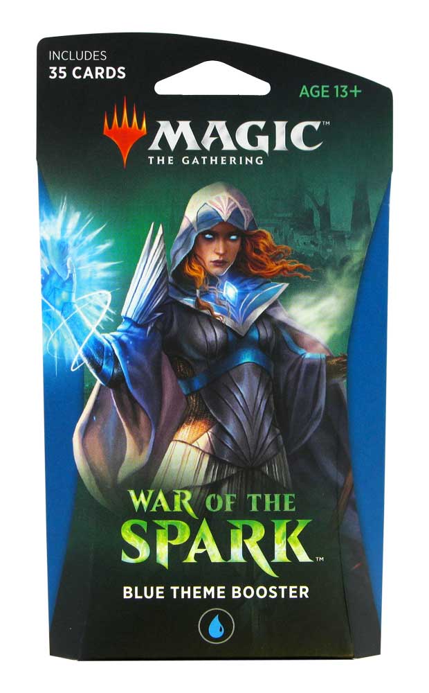 WOTC Magic: The Gathering War of the Spark Blue Theme Booster (EN)