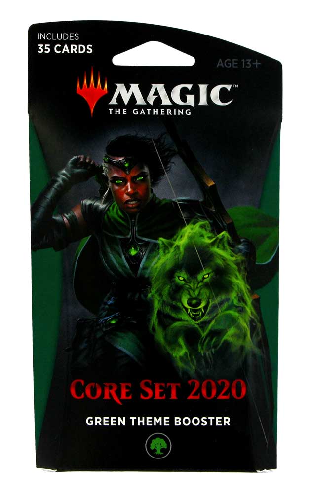 WOTC Magic Core Set 2020 Theme Booster Green Theme Booster (EN)
