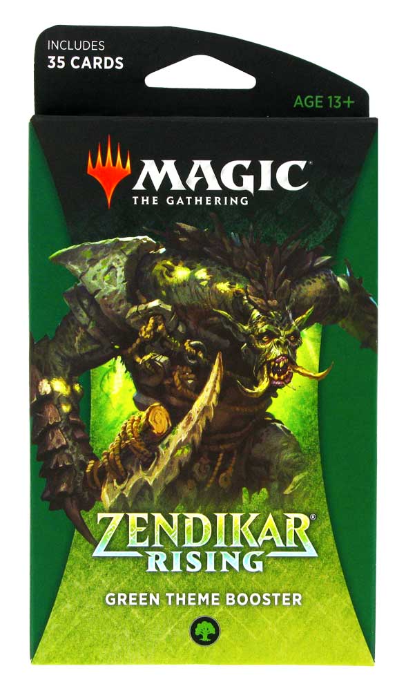 WOTC Magic: The Gathering Zendikar Rising Theme Booster mazzo singolo 6 (EN)
