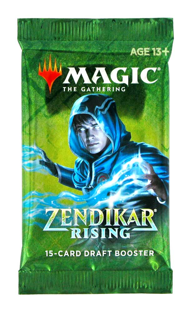 WOTC Magic: The Gathering Zendikar Rising busta 15 carte (EN)