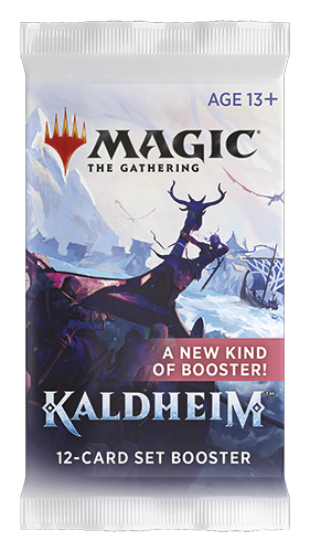 WOTC Magic: The Gathering Kaldheim Set Booster busta 14 carte (EN)