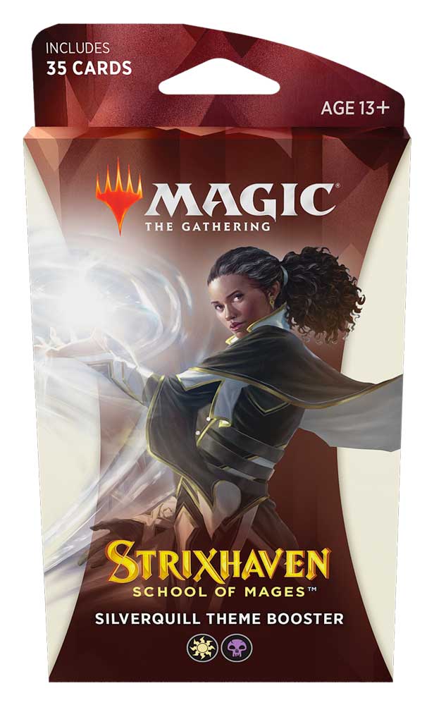 WOTC Magic Strixhaven: School of Mages Silverquill Theme Booster (EN)