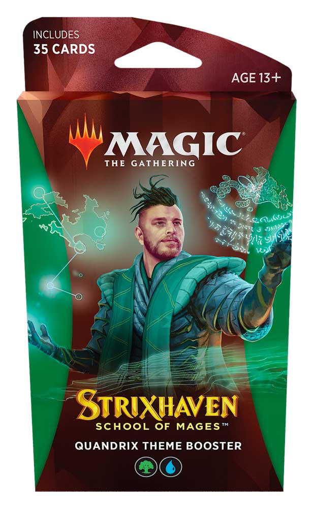 WOTC Magic Strixhaven: School of Mages Quandrix Theme Booster (EN)