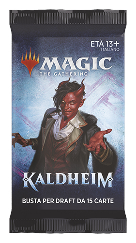 WOTC Magic: The Gathering Kaldheim Busta per Draft 15 carte (IT)