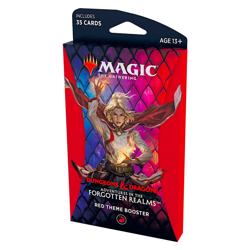 WOTC Magic Dungeons & Dragons: Adventures in the Forgotten Realms Red Theme B...