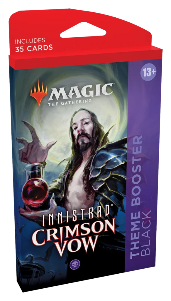 WOTC Magic Innistrad: Crimson Vow Theme Booster Black (EN)
