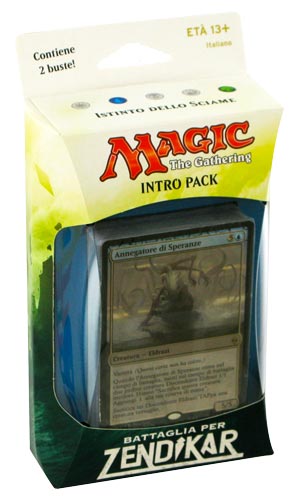 WOTC Magic: The Gathering Battaglia per Zendikar intro pack Istinto dello Sci...