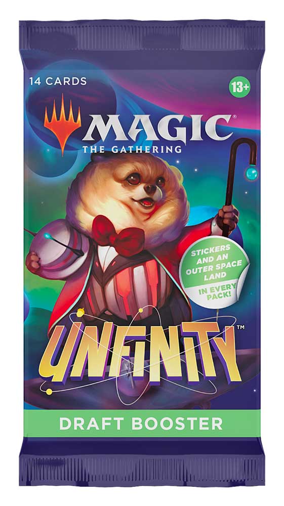 WOTC Magic: The Gathering Unfinity Draft Booster busta 14 carte (EN)