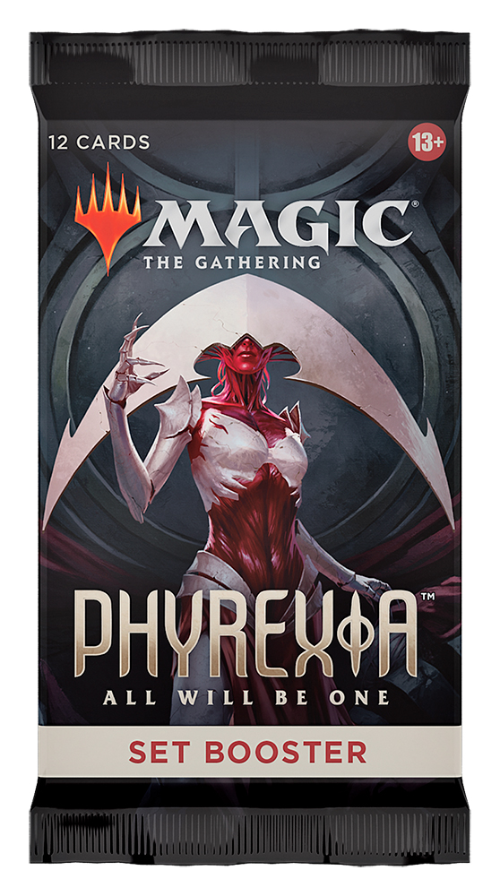 WOTC Magic: The Gathering Phyrexia: All Will Be One Set Booster busta 12 cart...