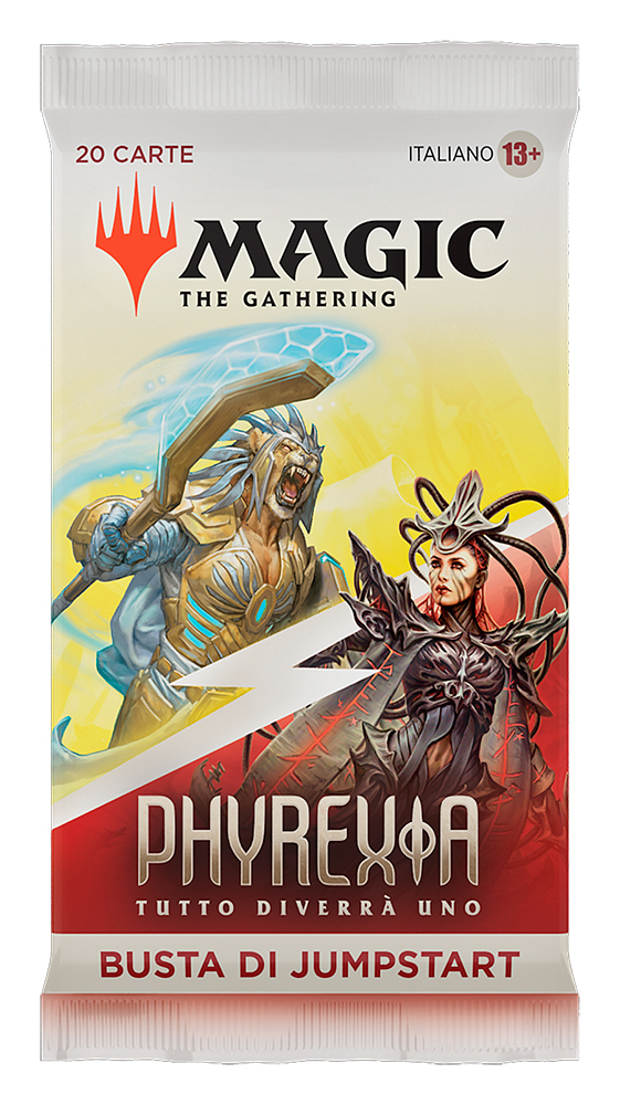 WOTC Magic: The Gathering Phyrexia: Tutto Diverra' Uno Busta di Jumpstart bus...
