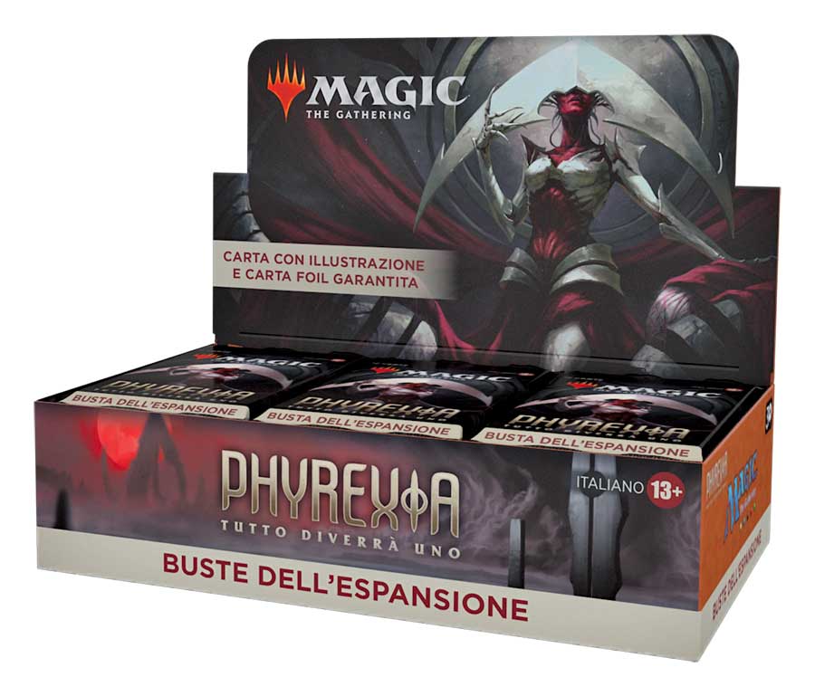 WOTC Magic: The Gathering Phyrexia: Tutto Diverra' Uno Buste dell'Espansione ...
