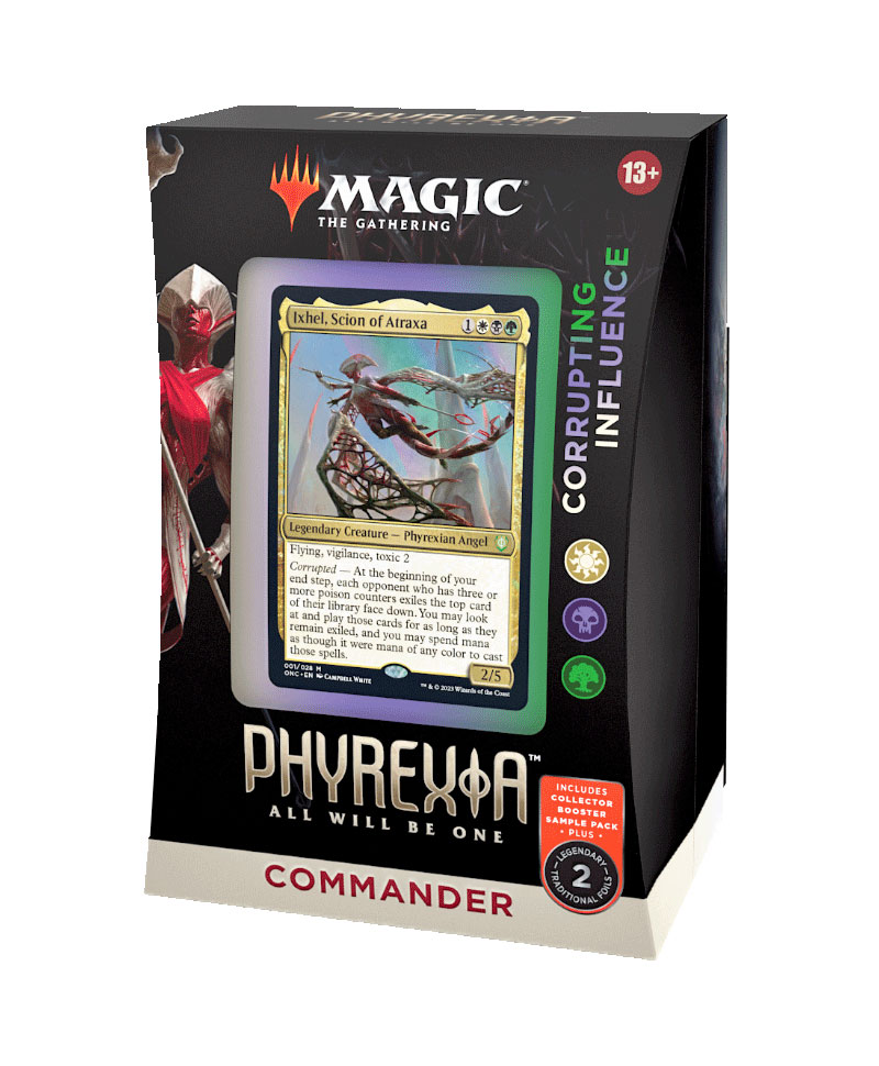WOTC Magic: the Gathering Phyrexia: All Will Be One Commander Corrupting Infl...