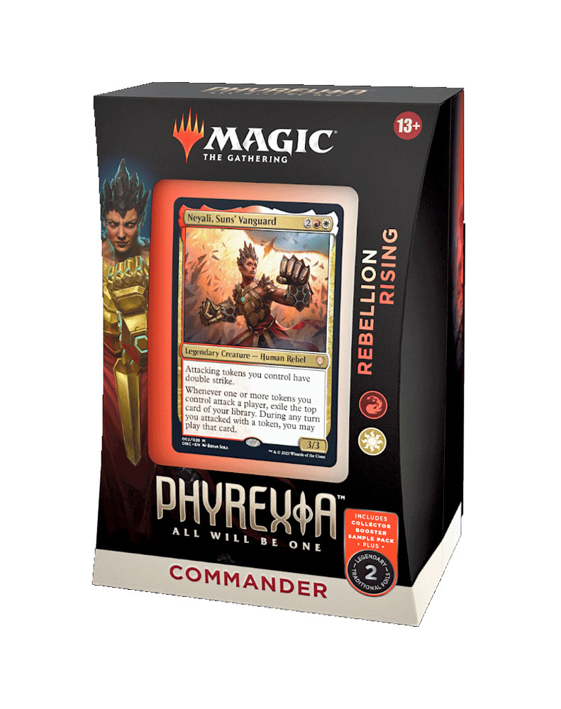 WOTC Magic: the Gathering Phyrexia: All Will Be One Commander Rebellion Risin...